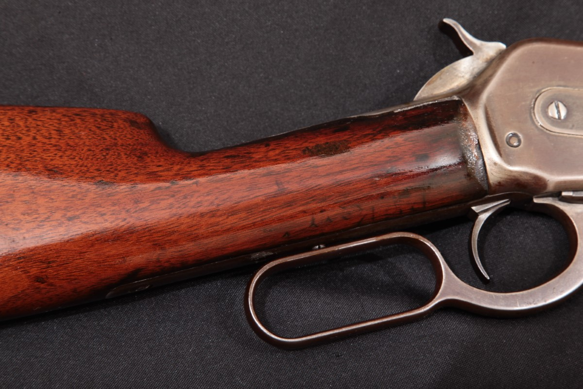 Winchester Model 1886 `86 Rifle, Blue 26" Octagonal Lever Action Rifle ...