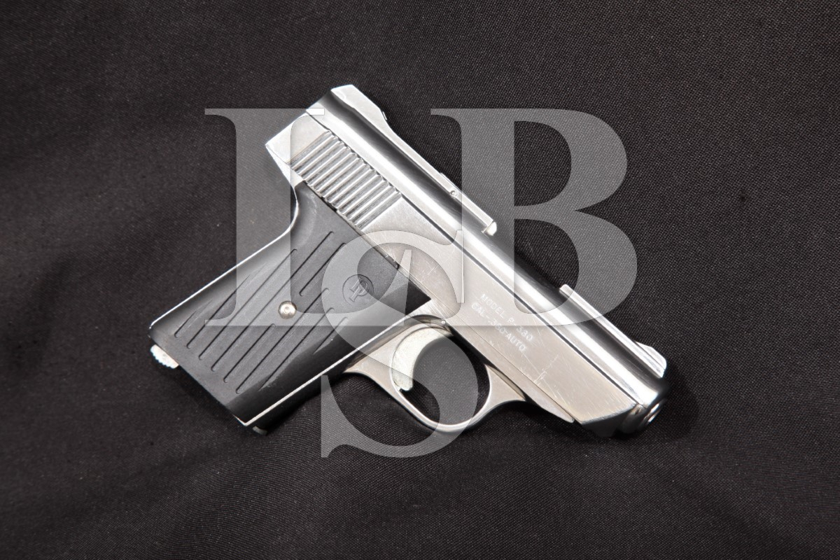 Davis Industries P-380 P 380 P380, Chrome 2.8 Removable Magazine ...