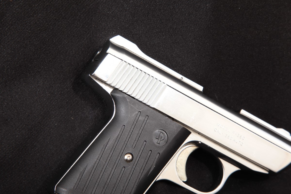 Davis Industries P-380 P 380 P380, Chrome 2.8 Removable Magazine ...