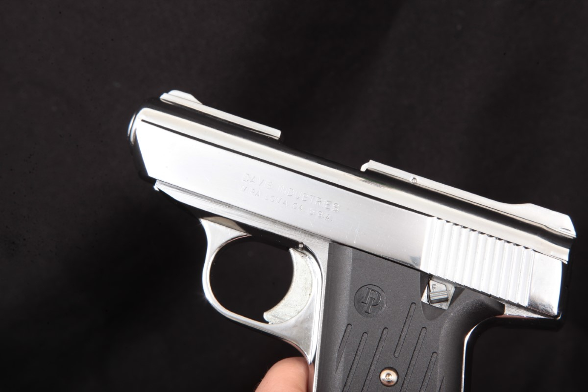 Davis Industries P-380 P 380 P380, Chrome 2.8 Removable Magazine ...