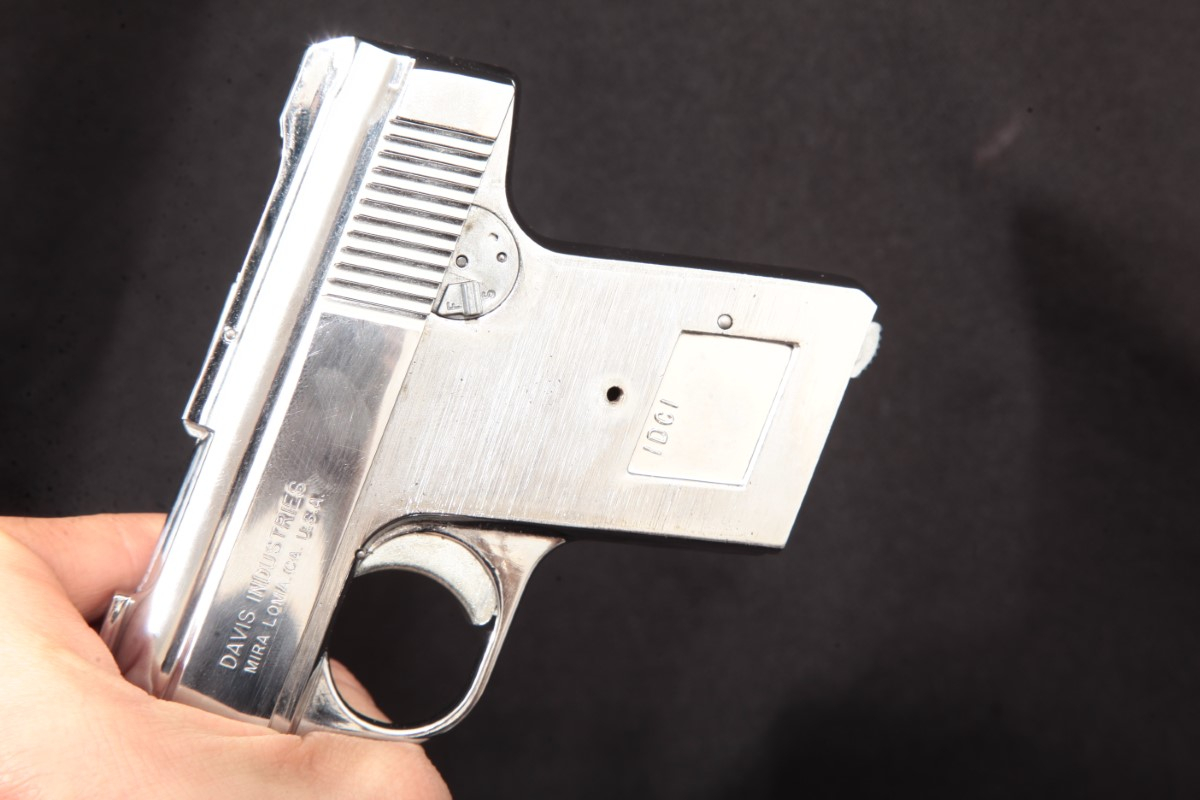 Davis Industries P-380 P 380 P380, Chrome 2.8 Removable Magazine ...