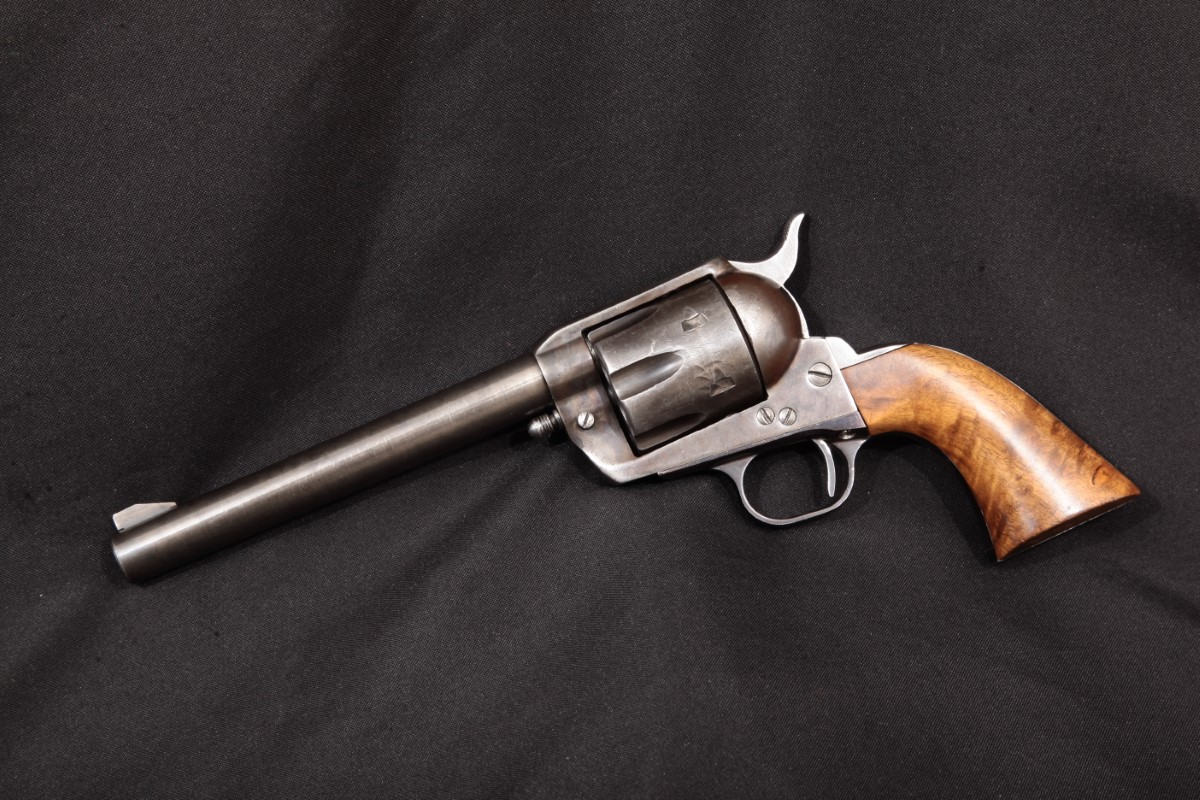 Hawes Single Action Revolver, Color Case Hardened & Blue 6 3/8 Single ...