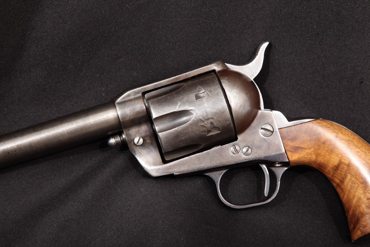 Hawes Single Action Revolver, Color Case Hardened & Blue 6 3/8 Single ...