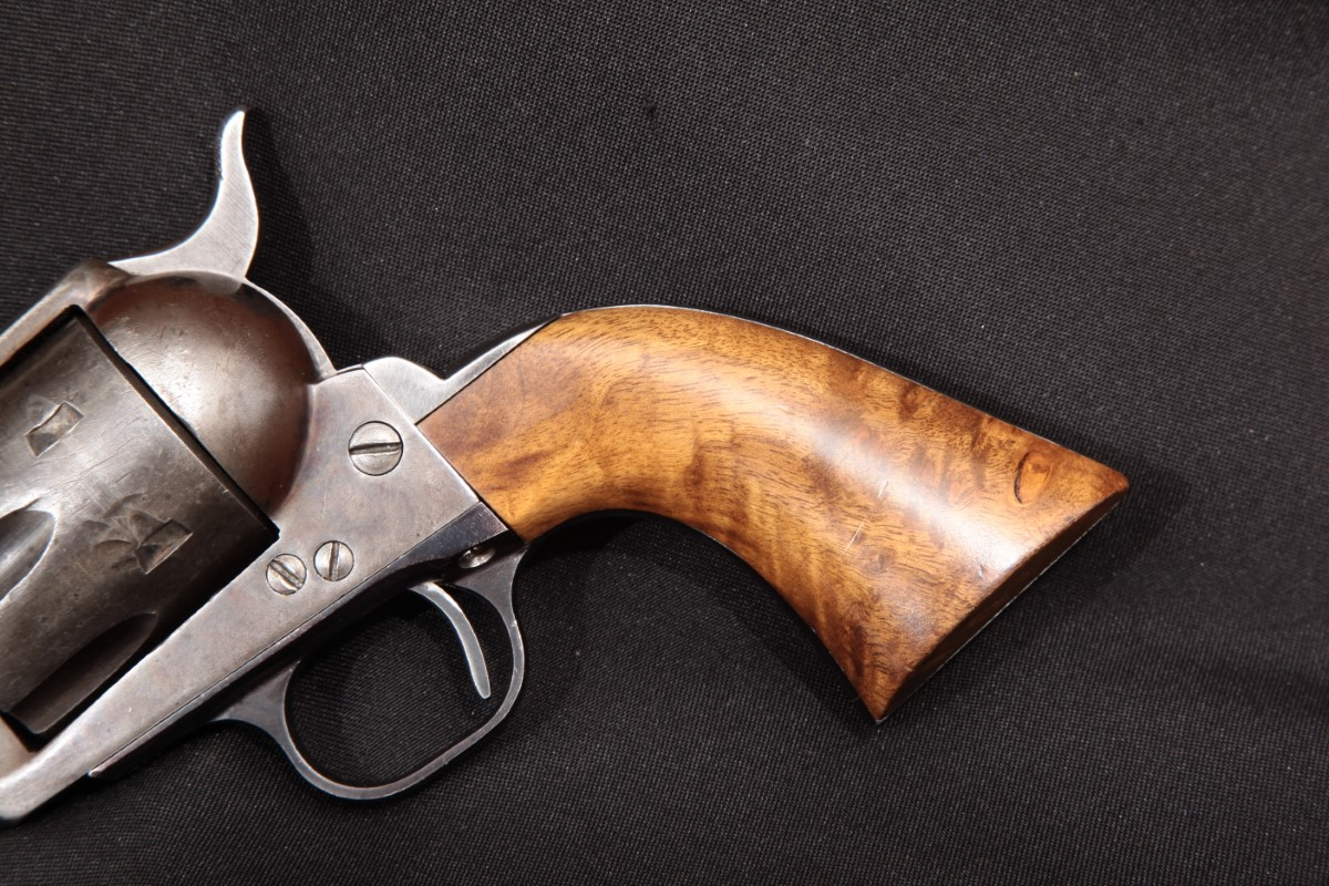 Hawes Single Action Revolver, Color Case Hardened & Blue 6 3/8 Single ...
