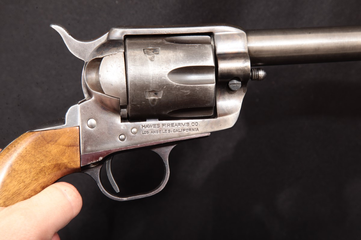 Hawes Single Action Revolver, Color Case Hardened & Blue 6 3/8 Single ...