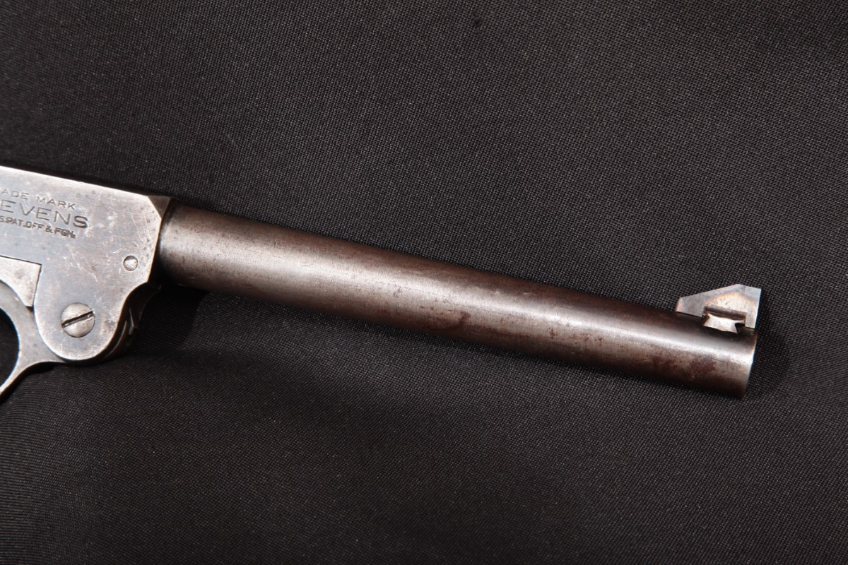 Stevens Model 10 Target, Blue 8 Tip Up Single Shot Manually Cocked ...