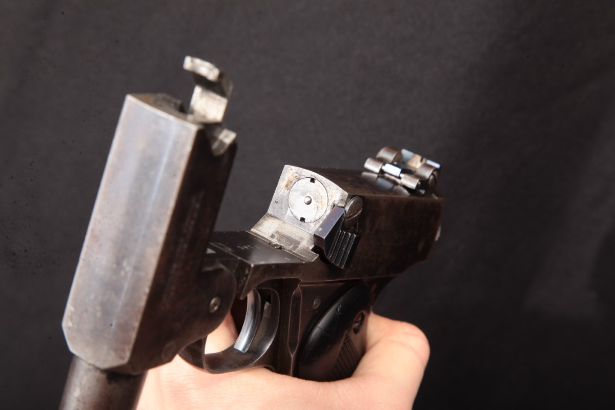 Stevens Model 10 Target, Blue 8 Tip Up Single Shot Manually Cocked ...