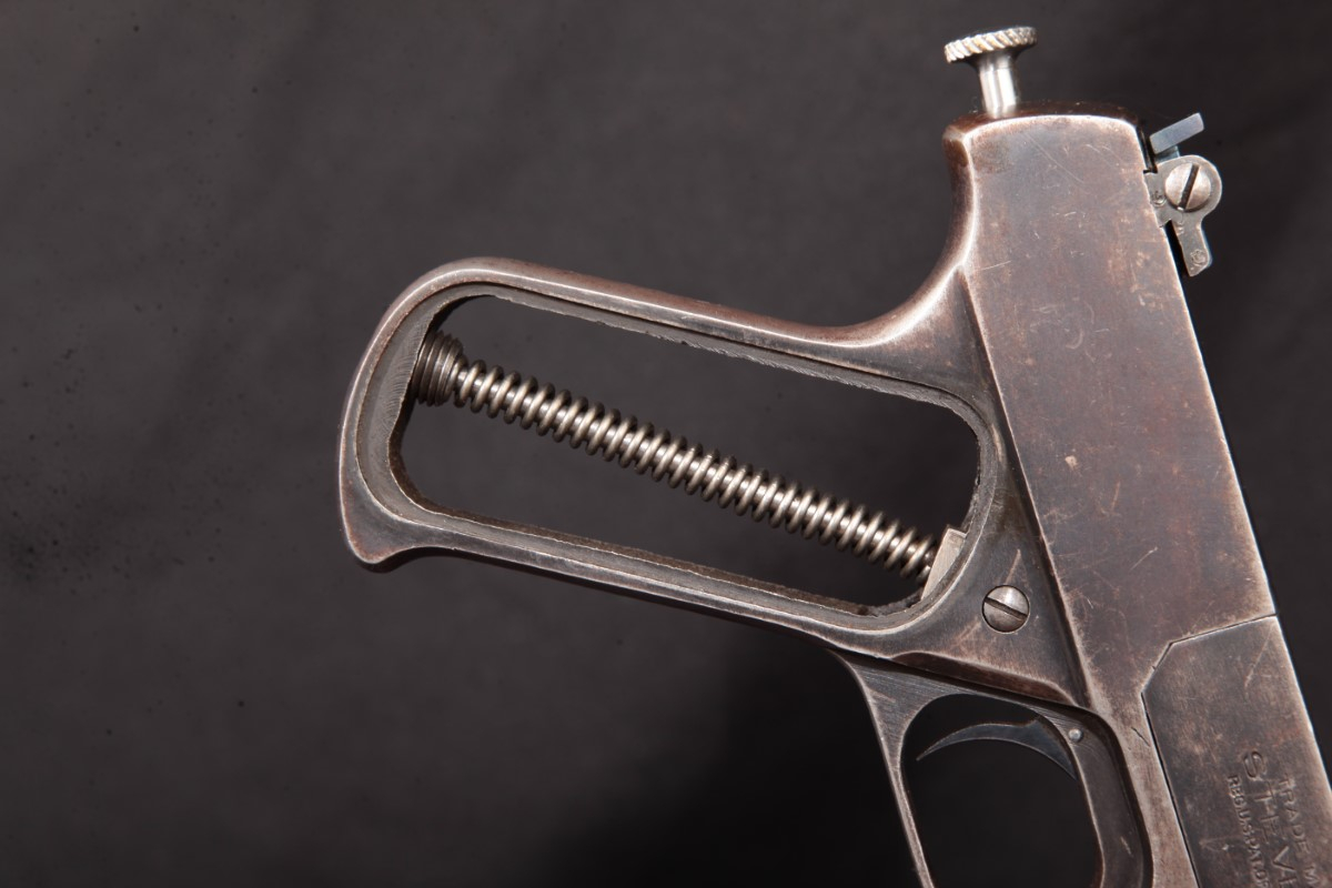 Stevens Model 10 Target, Blue 8 Tip Up Single Shot Manually Cocked ...