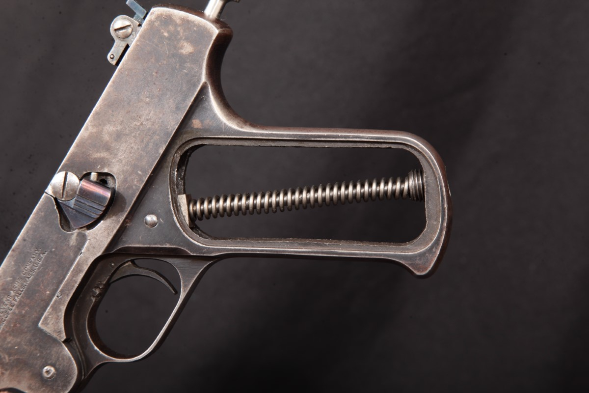 Stevens Model 10 Target, Blue 8 Tip Up Single Shot Manually Cocked ...