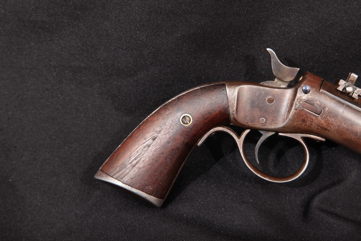 Stevens New Model Pocket Rifle No. 40, Blue 8 Tip Up Single Shot Pistol ...