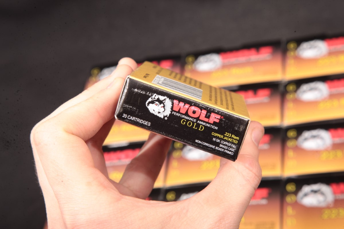 Pictures: 480x .223 Rem. Ammunition Wolf Gold 55 Grain Fmj Bullets ...