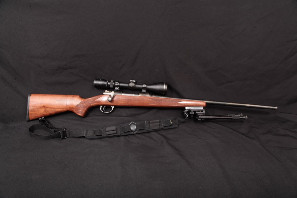 Mauser Sporterized K98, Blue 24" Bolt Action Rifle, Tasco 3-9x50 Scope ...