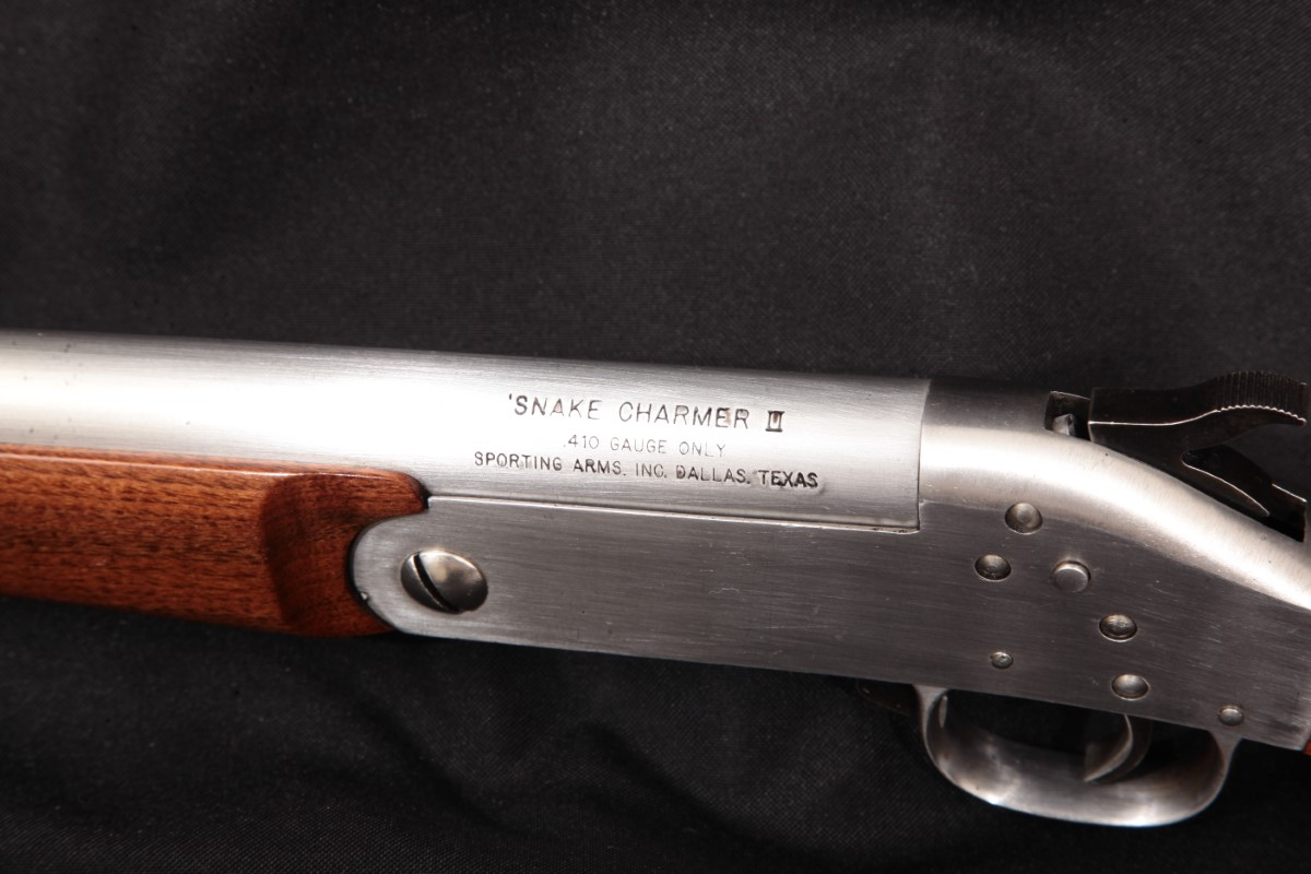 Sporting Arms Snake Charmer Ii Snakecharmer 2, Stainless 18 1/8 Single ...