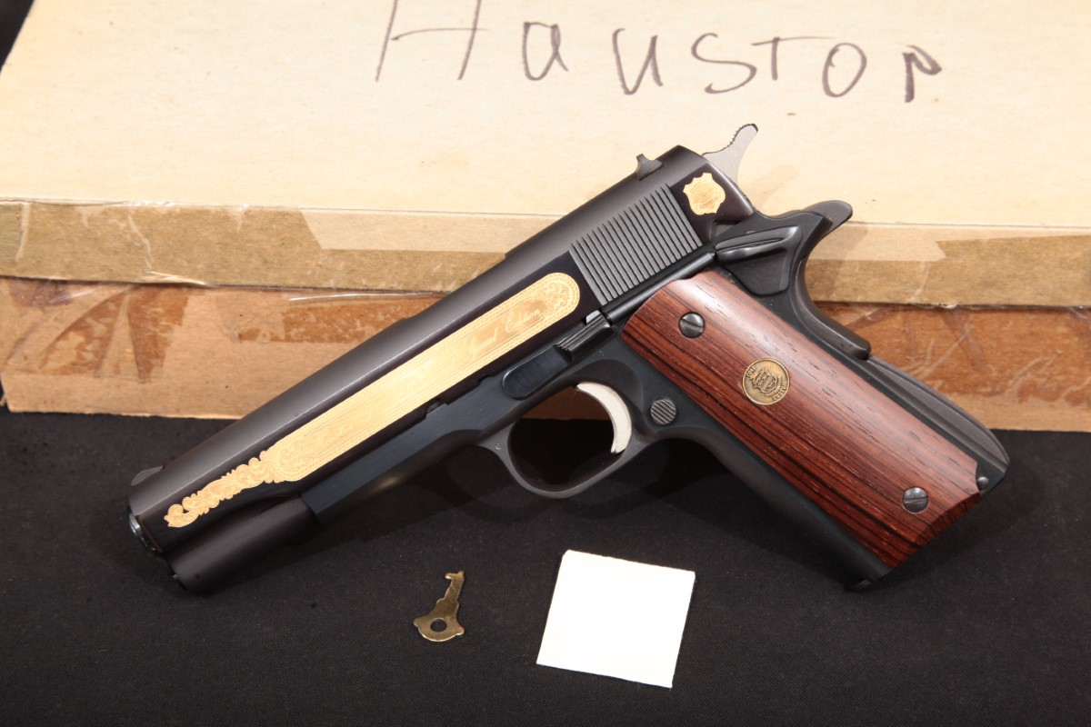 Colt Houston Pd Special Edition Mk Iv Mkiv Series `70 Government 1911 ...