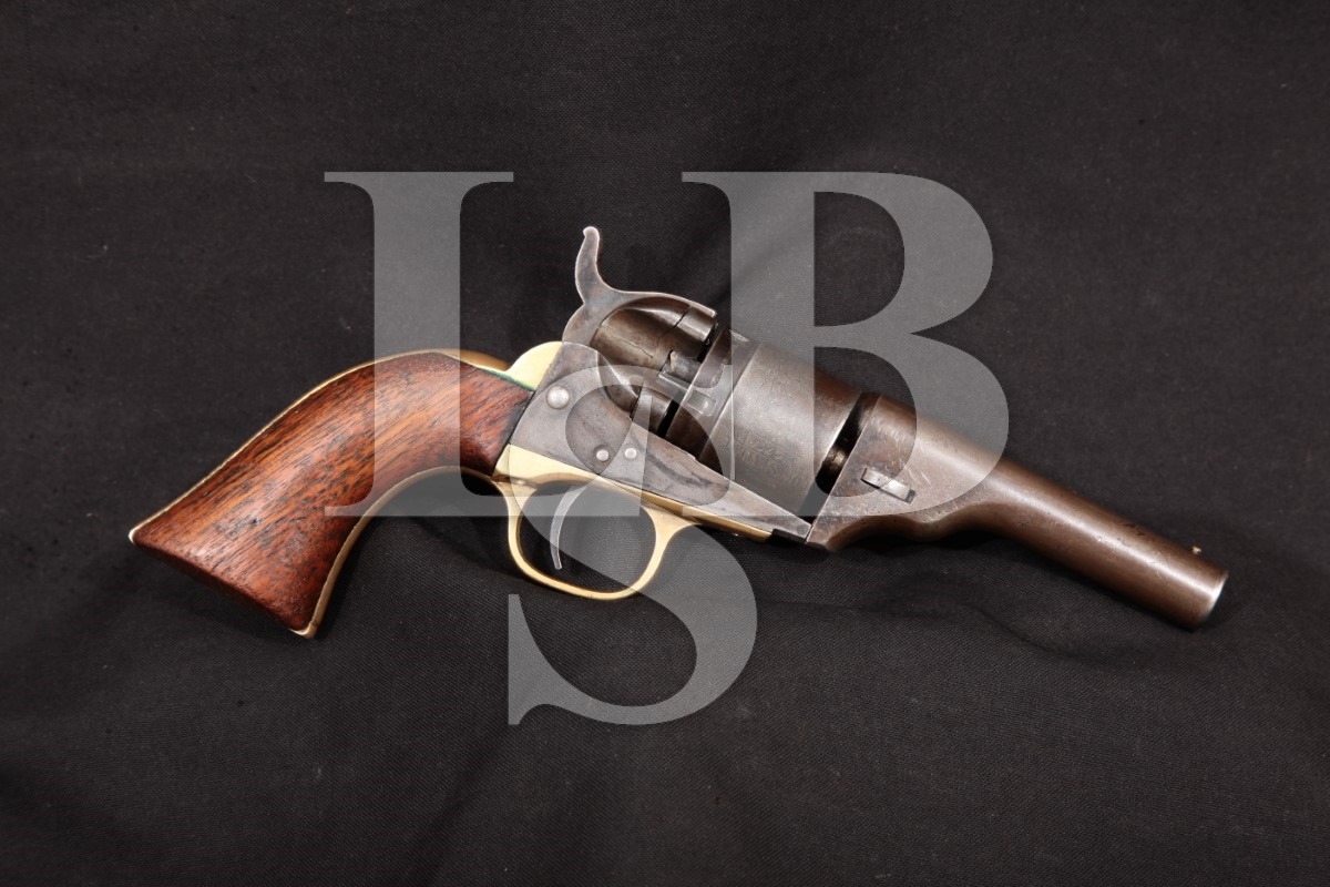 Colt Model 1849 Pocket Richards-Mason Conversion, Blue & Brass 3 1/2