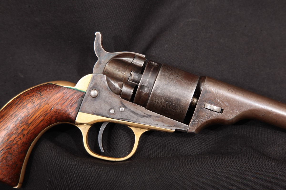 Colt Model 1849 Pocket Richards-Mason Conversion, Blue & Brass 3 1/2" 5 ...