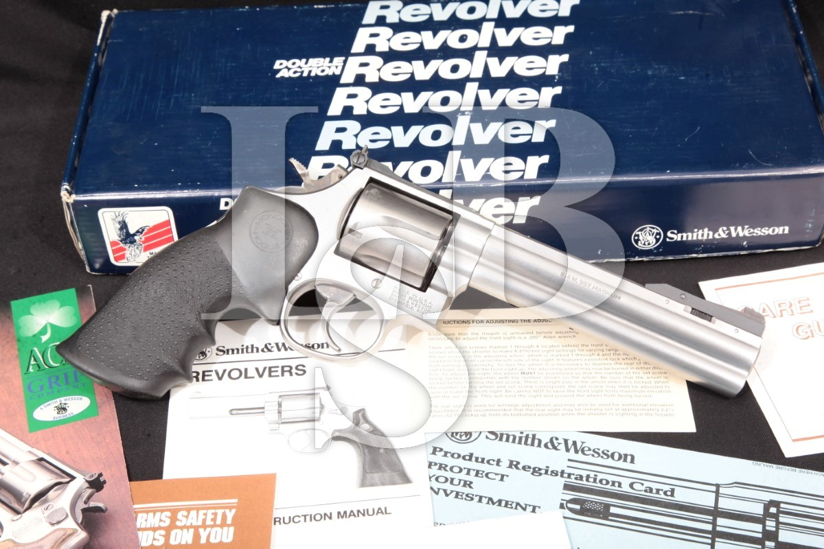 Smith & Wesson S&W Model 686-4 104225, Stainless 6 in. Four-Position ...