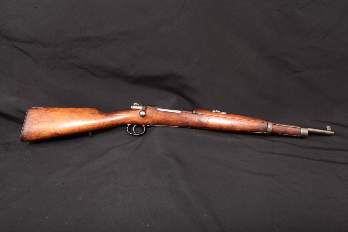 Mexican Model 1910 Mauser Carbine, Non-Import, Blue 17 Military Bolt ...