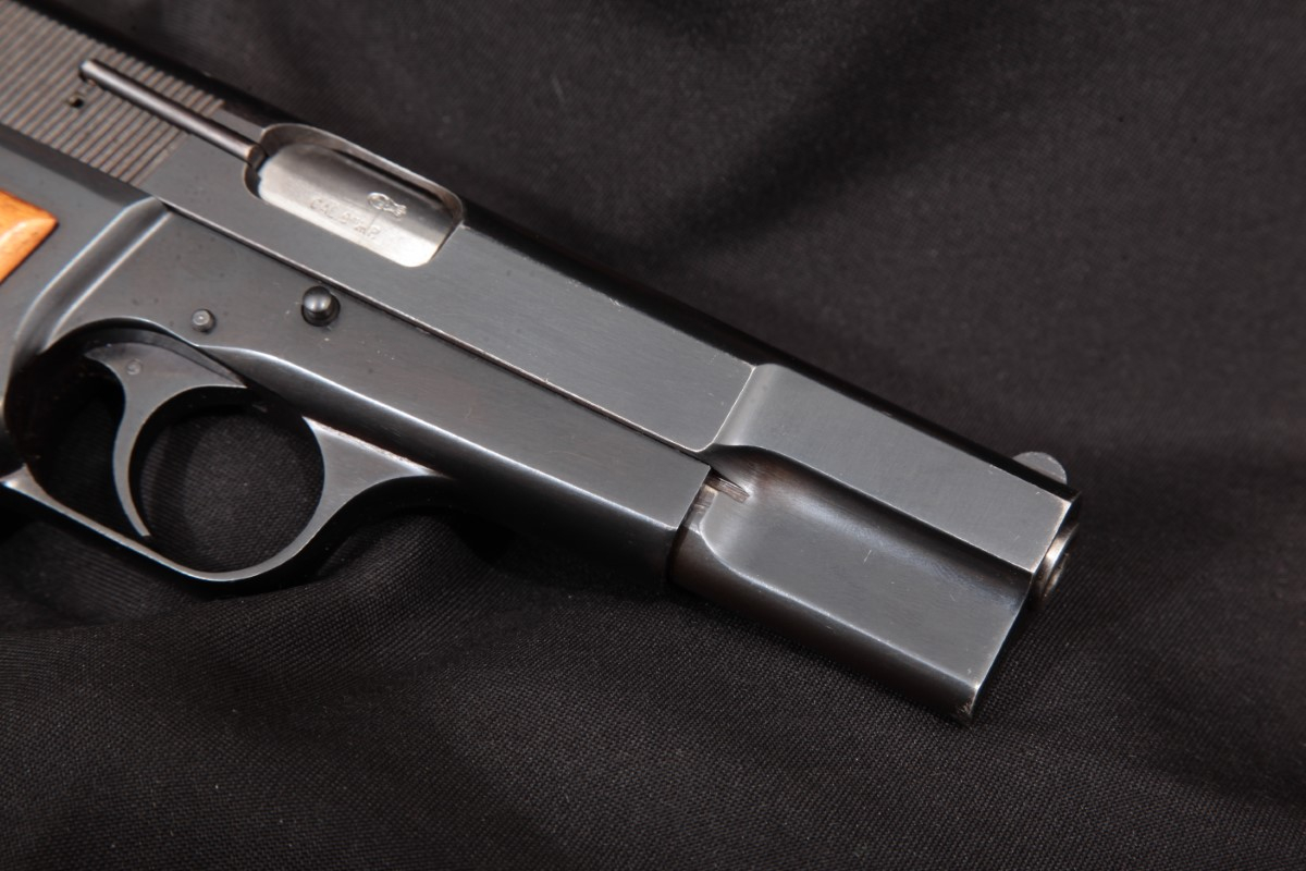 Feg Model P9m Pjk-9hp Browning/Fn Hi-Power Slide, Blue 4 5/8" Sa Single ...