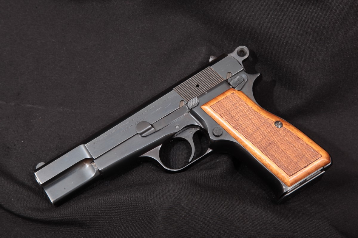 Feg Model P9m Pjk-9hp Browning/Fn Hi-Power Slide, Blue 4 5/8" Sa Single ...