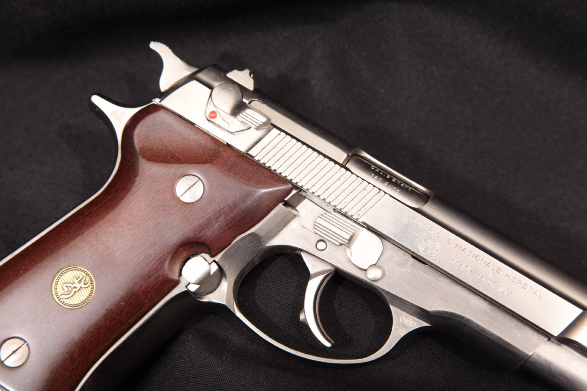 Browning Fn Beretta Model Bda-380 Bda380, Nickel 3 3/4 In. Sa/Da Semi ...