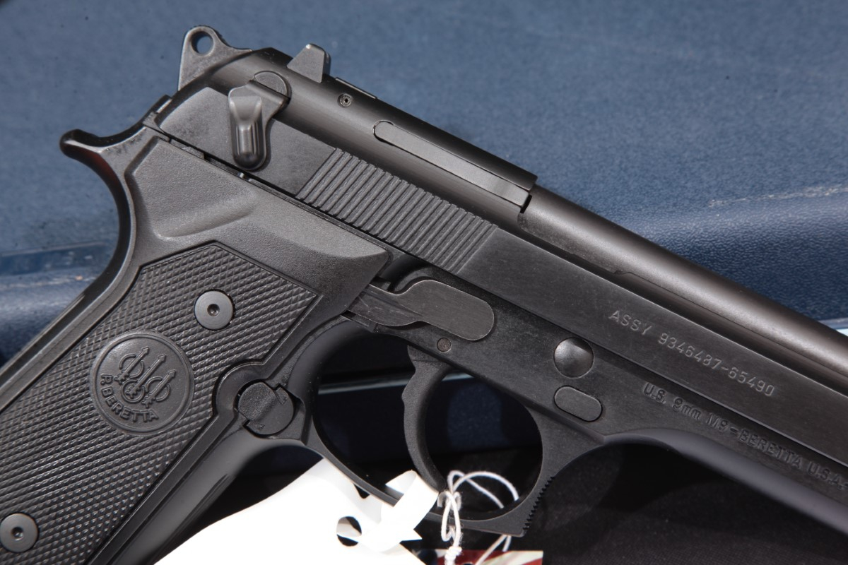 Beretta M9 Commercial, Bruniton & Alloy 4.9 Double Action Da/Sa Semi ...