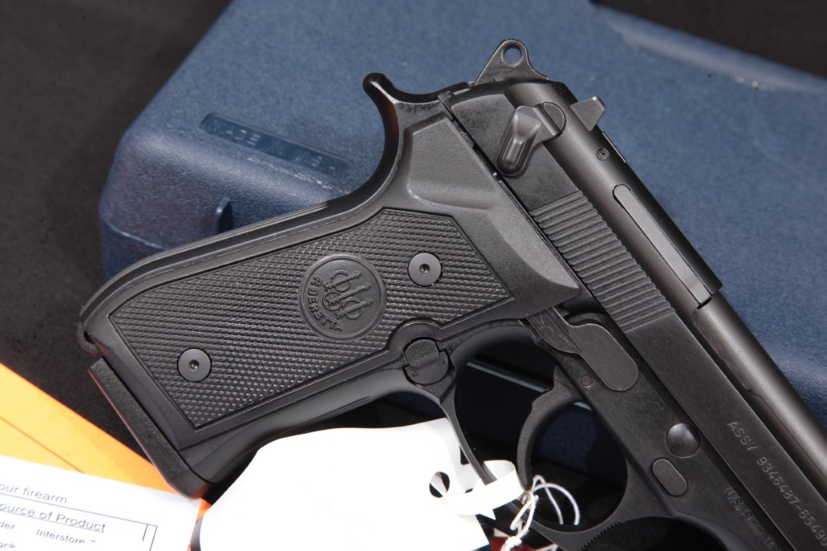 Beretta M9 Commercial, Bruniton & Alloy 4.9 Double Action Da/Sa Semi ...