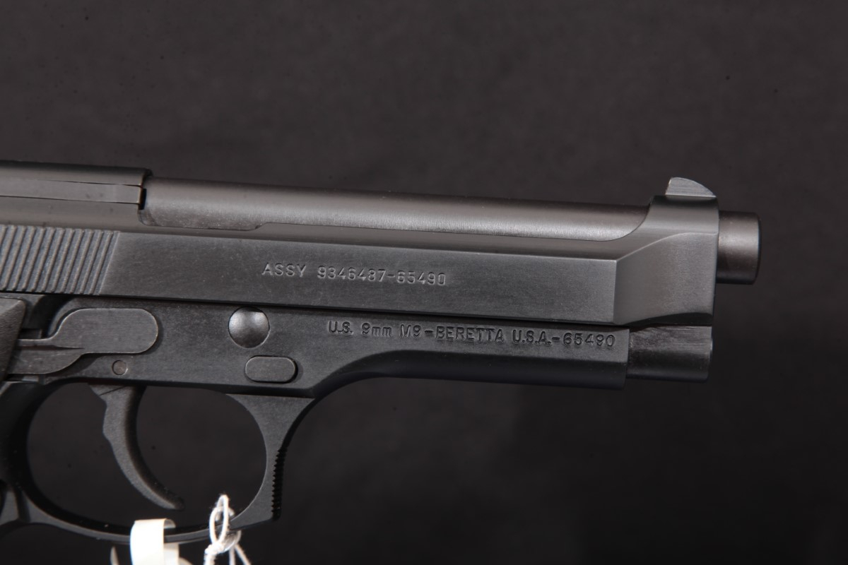 Beretta M9 Commercial, Bruniton & Alloy 4.9 Double Action Da/Sa Semi ...