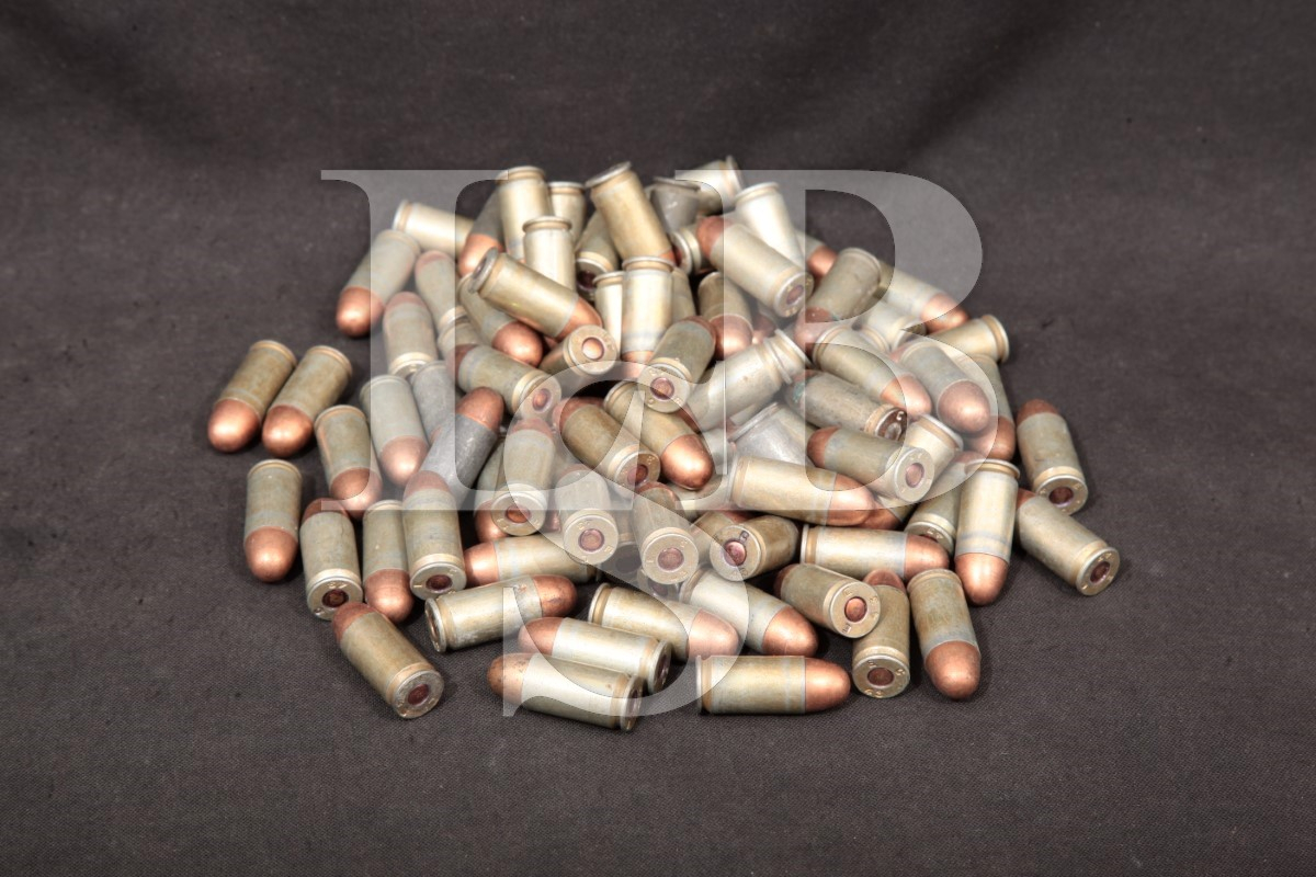 92x .45 Auto Vintage Wwii Ammunition 1943 Evansville Chrysler Steel ...