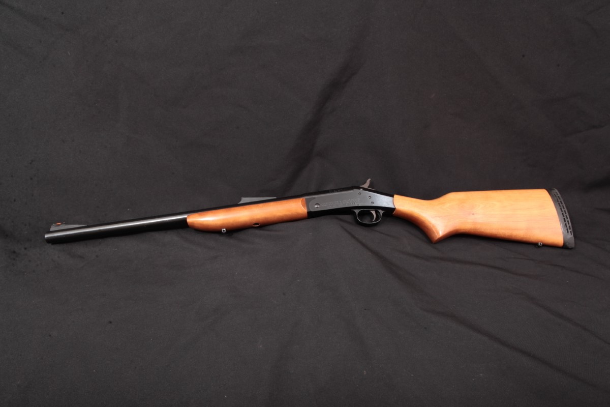 Harrington & Richardson H&R Handi-Rifle Handi Rifle, Blue 22 Single ...