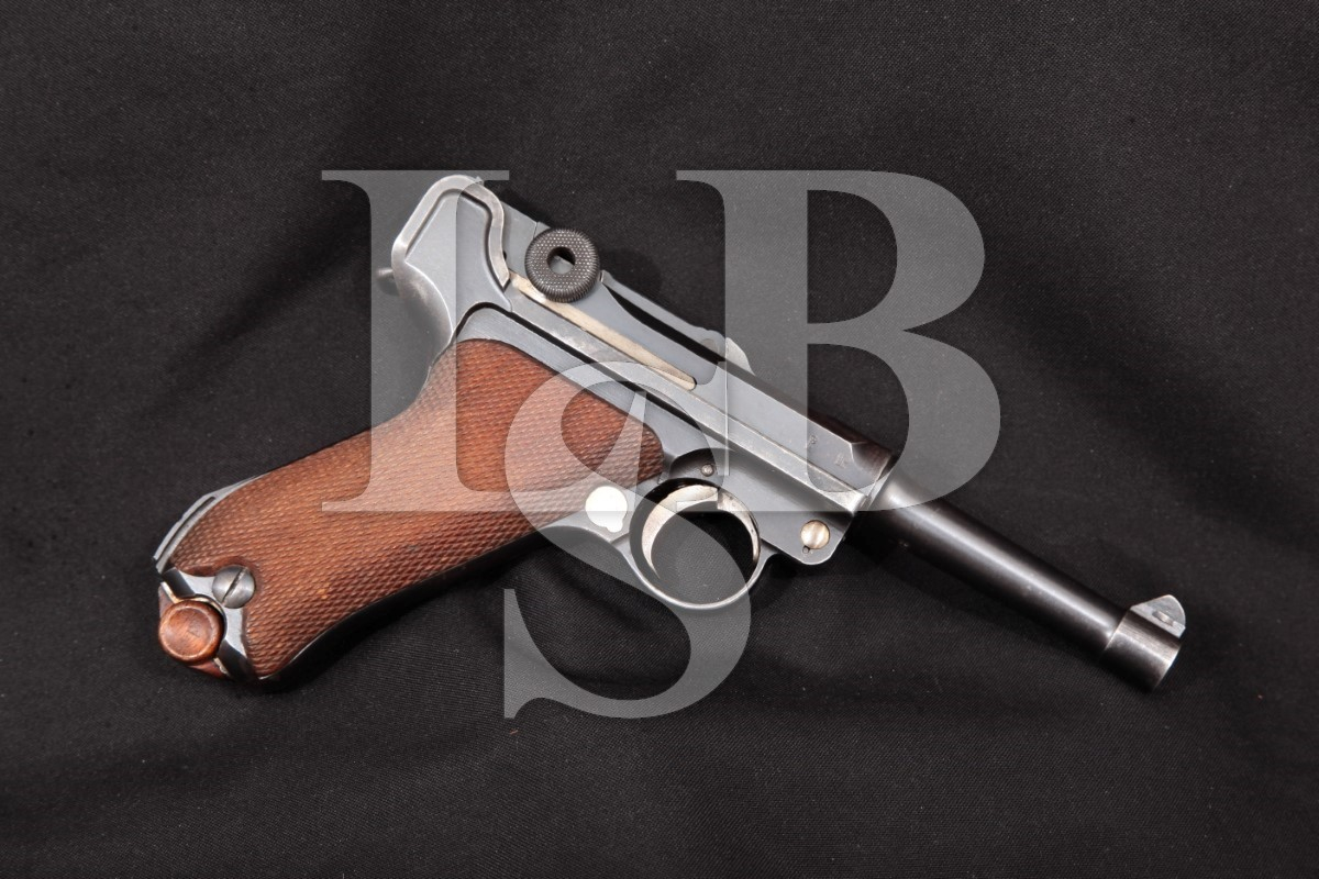 DWM LUGER WW1 Model 1914 Military P.08 Luger Matching #s Non-Import ...