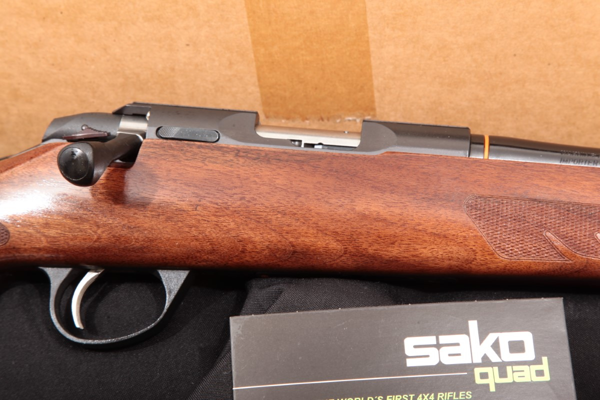 Sako Quad Hunter Pro P04r, Blue 22" Bolt Action Rifle, Case & Four ...