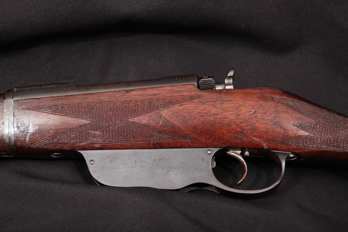 Steyr Mannlicher Custom Model 1895 95 Takedown, Blue 19 1/2" Straight ...