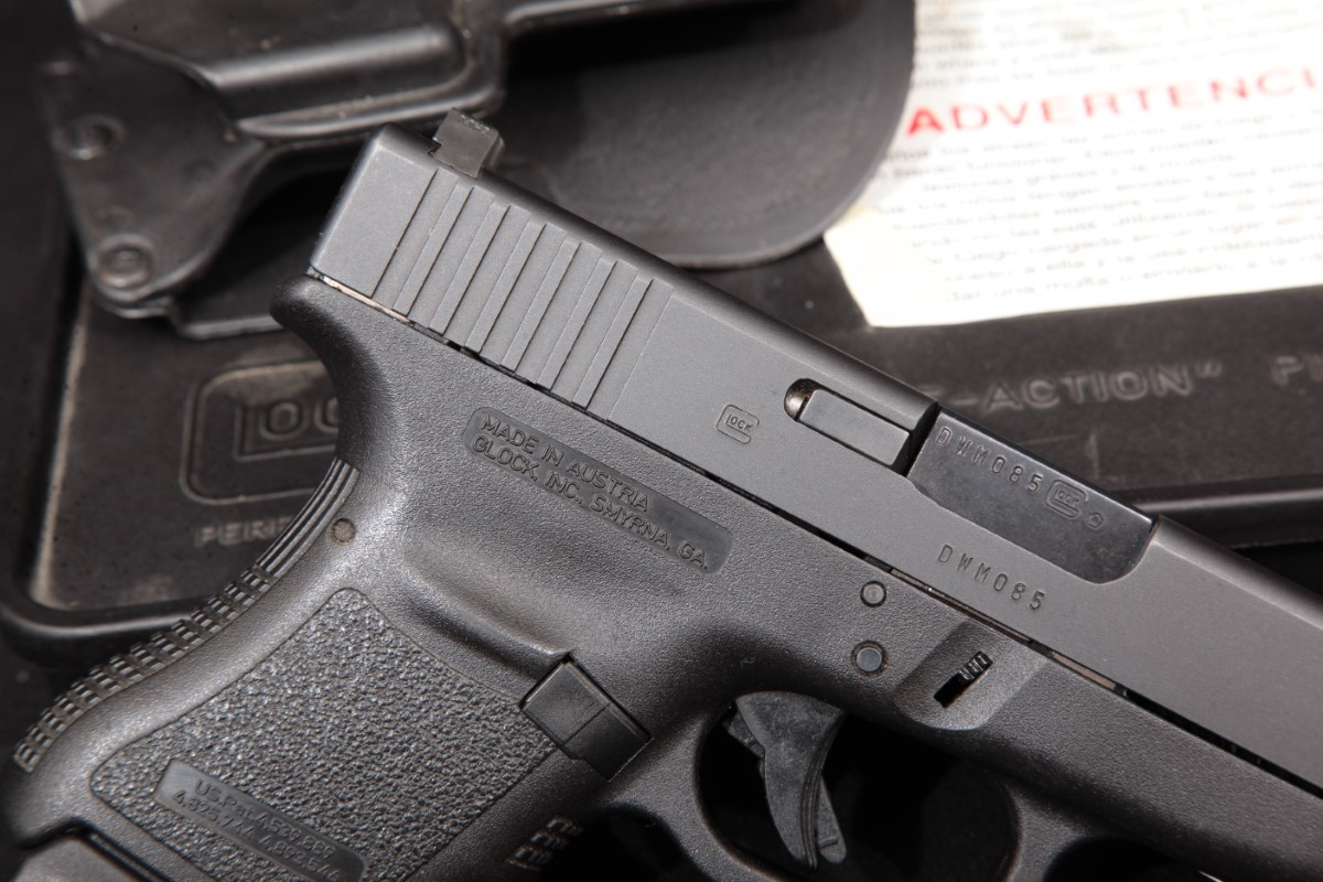 Glock Model 36 G36, Tennifer & Black Polymer 3.78 Striker Fired Sub ...