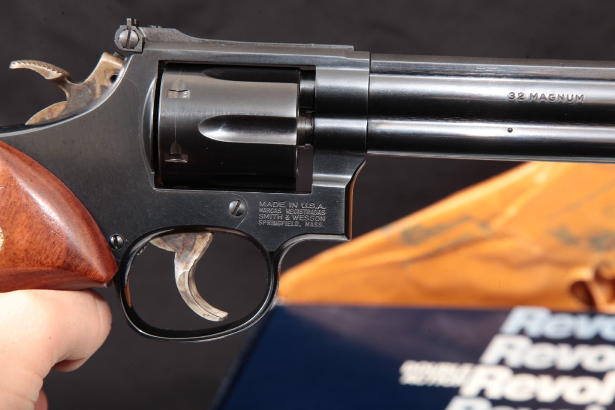 Smith & Wesson S&W Model 16-4 The K-32 Masterpiece 100560, Blue 6" Full ...