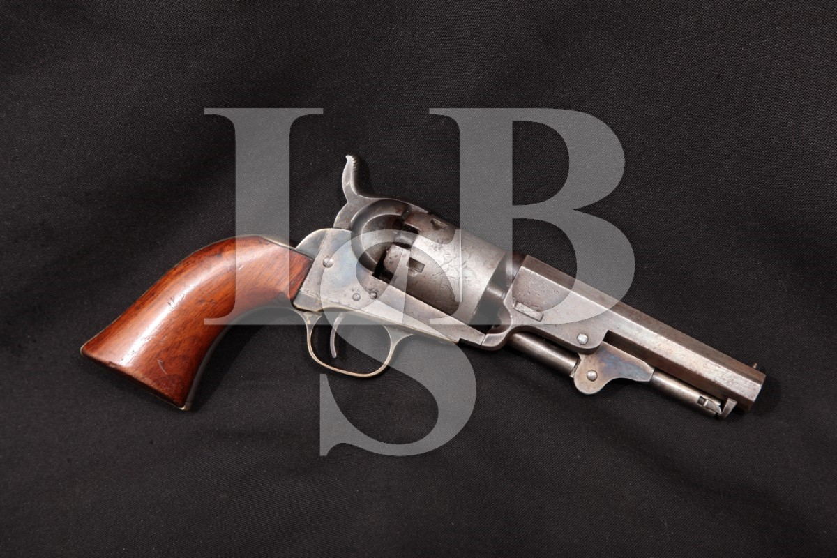 Colt Inscribed 1849 Pocket Revolver Matching, Blue Case Color & Silver ...