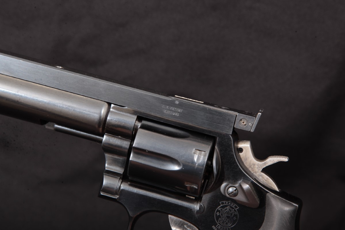 Smith & Wesson Custom S&W Model 13-3, Blue 6" Bull Barrel & Aristocrat ...