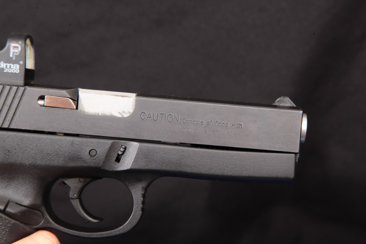 Smith & Wesson S&W Model Sw9f Sigma Series, Black 4 1/2" Semi-Automatic ...