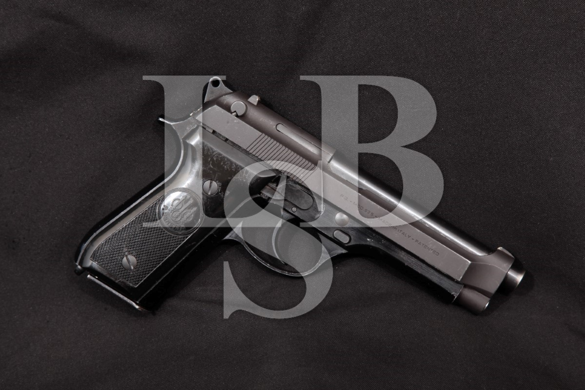 Beretta Model 92s 92-S Import Marked, Blue & Black 4.9" Sa/Da Semi ...