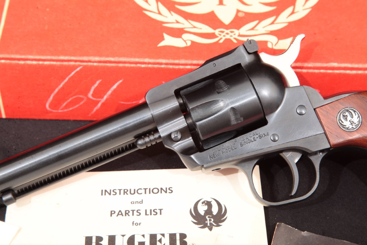 Sturm, Ruger & Co. New Model Single-Six Convertible Pre-Warning Single ...