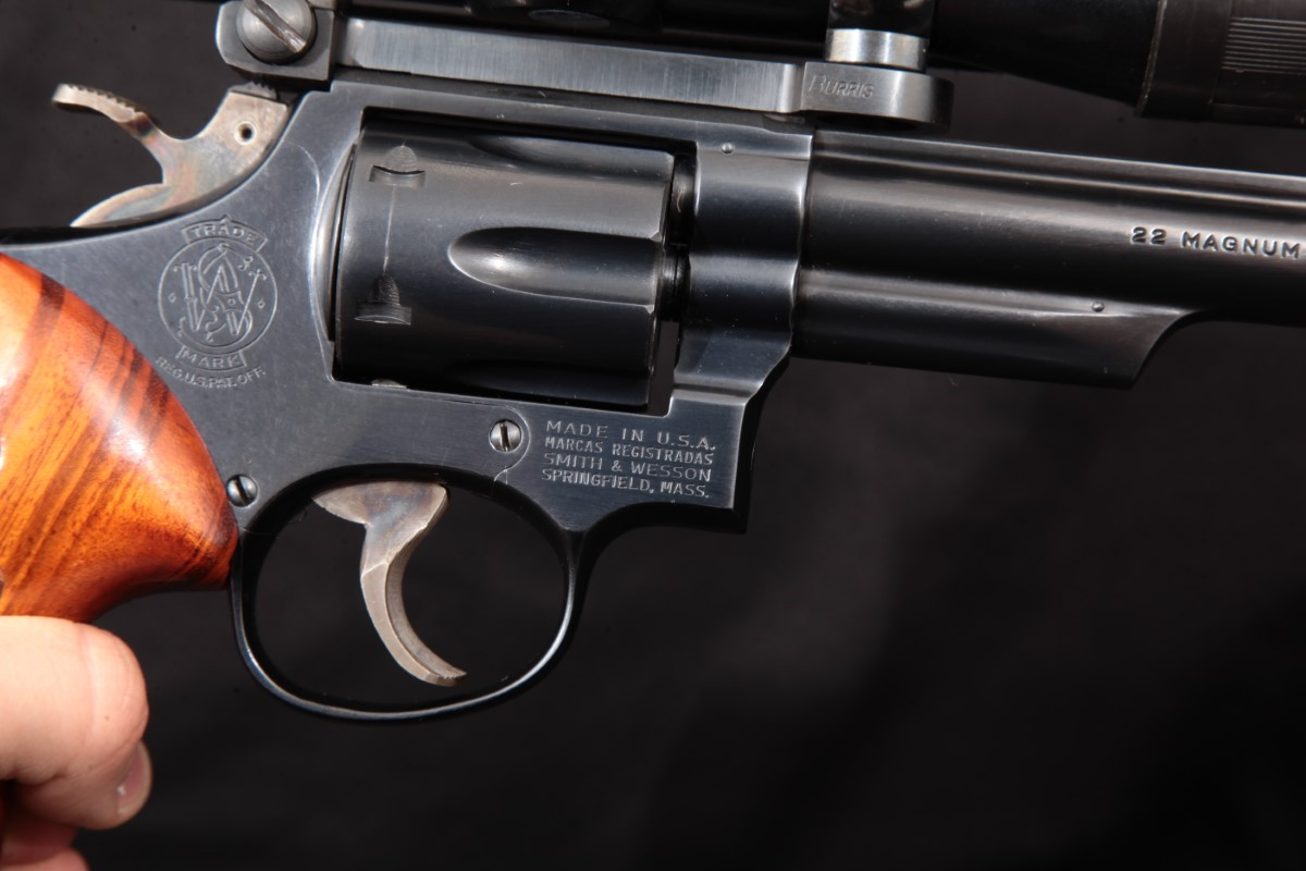 Smith & Wesson S&W Model 53 No Dash The .22 Centerfire Magnum The Jet ...