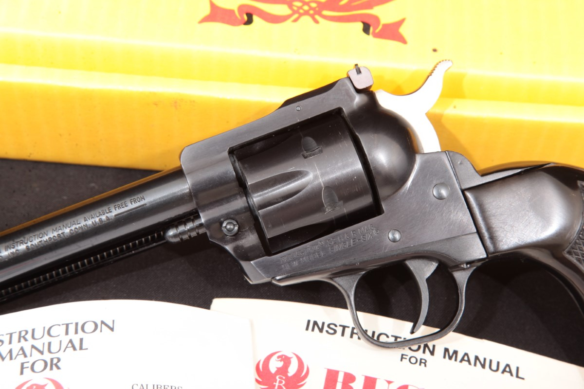 Sturm, Ruger & Co. New Model Single-Six Magnum Ssm Single 6, Blue ...