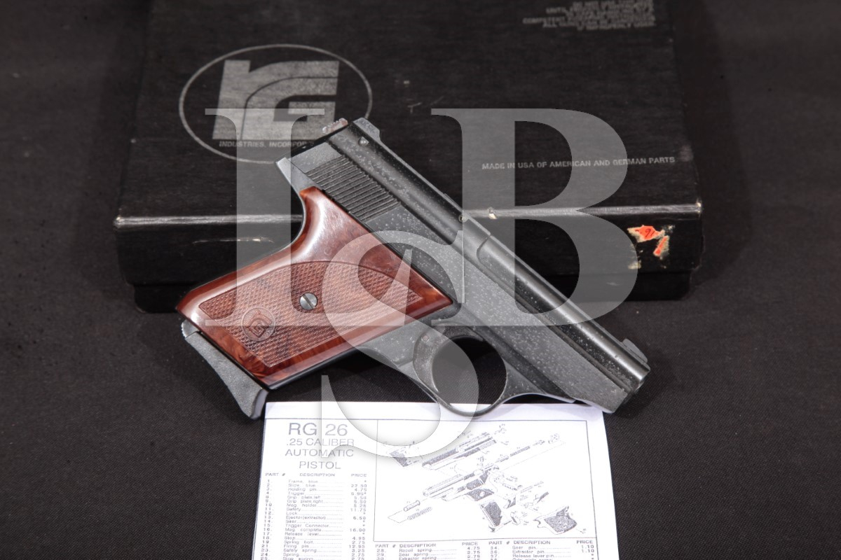 Model Rg26 Rg 26, Black 2 Detachable Magazine Striker Fired Subcompact ...