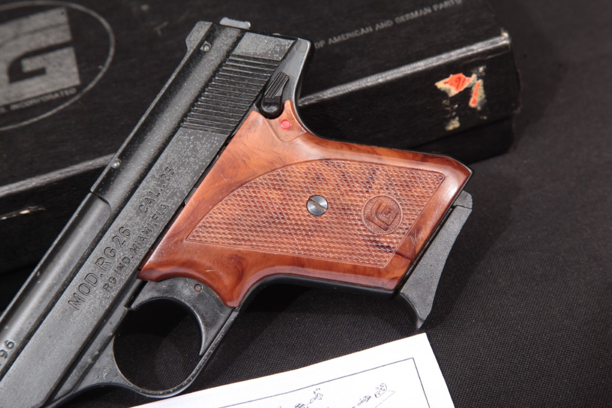 Model Rg26 Rg 26, Black 2 Detachable Magazine Striker Fired Subcompact ...