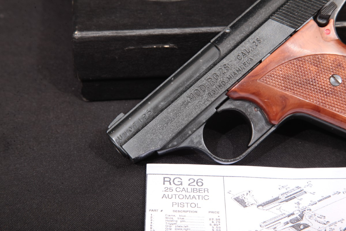 Model Rg26 Rg 26, Black 2 Detachable Magazine Striker Fired Subcompact ...