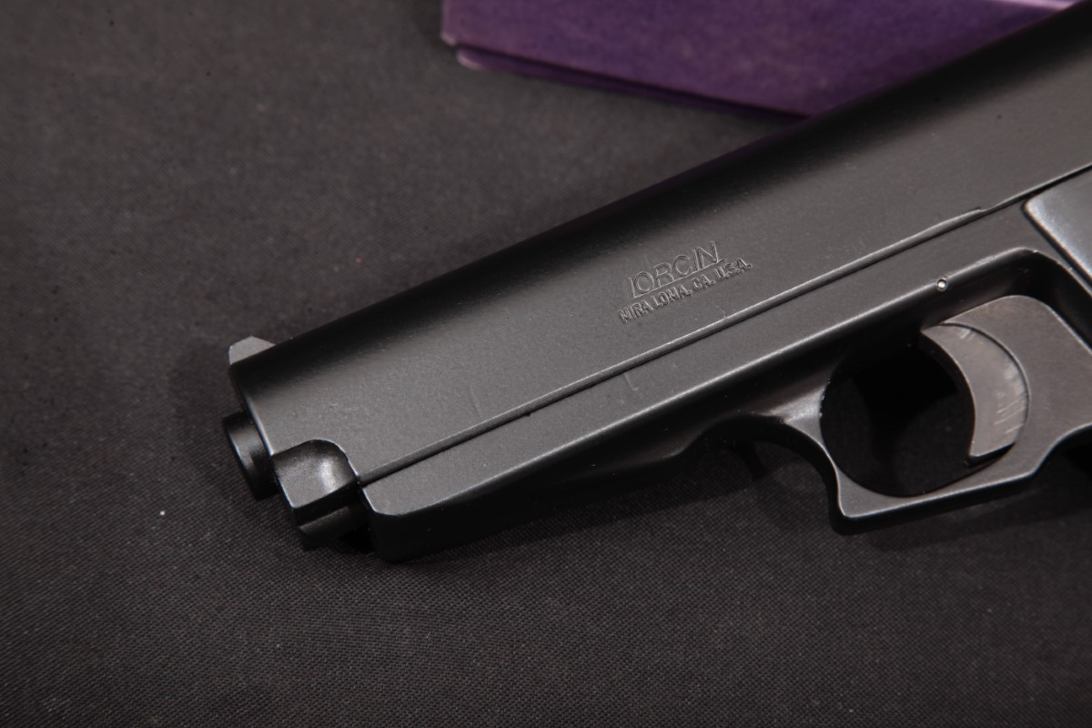Lorcin Model L9mm L 9mm, Black 4 Detachable Magazine Striker Fired Semi ...