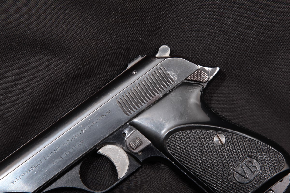 Bernardelli Model 60 Sport Pistol, Blue & Black 2 Sa Single Action Semi ...