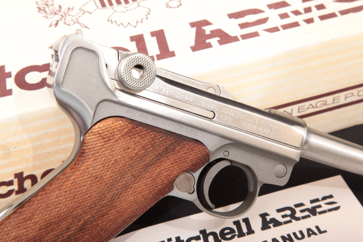 Mitchell Arms Spm Model American Eagle Luger, Stainless 4 Sa Semi ...