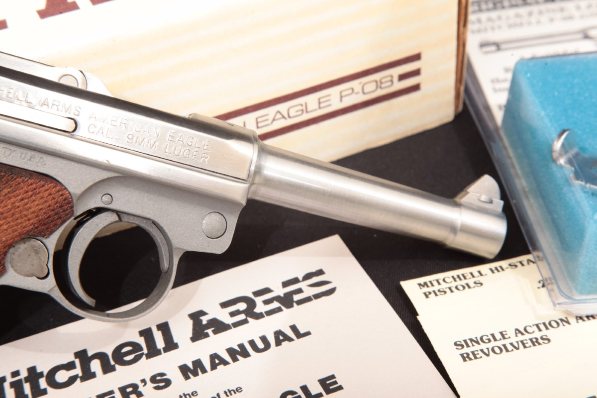 Mitchell Arms Spm Model American Eagle Luger, Stainless 4 Sa Semi ...