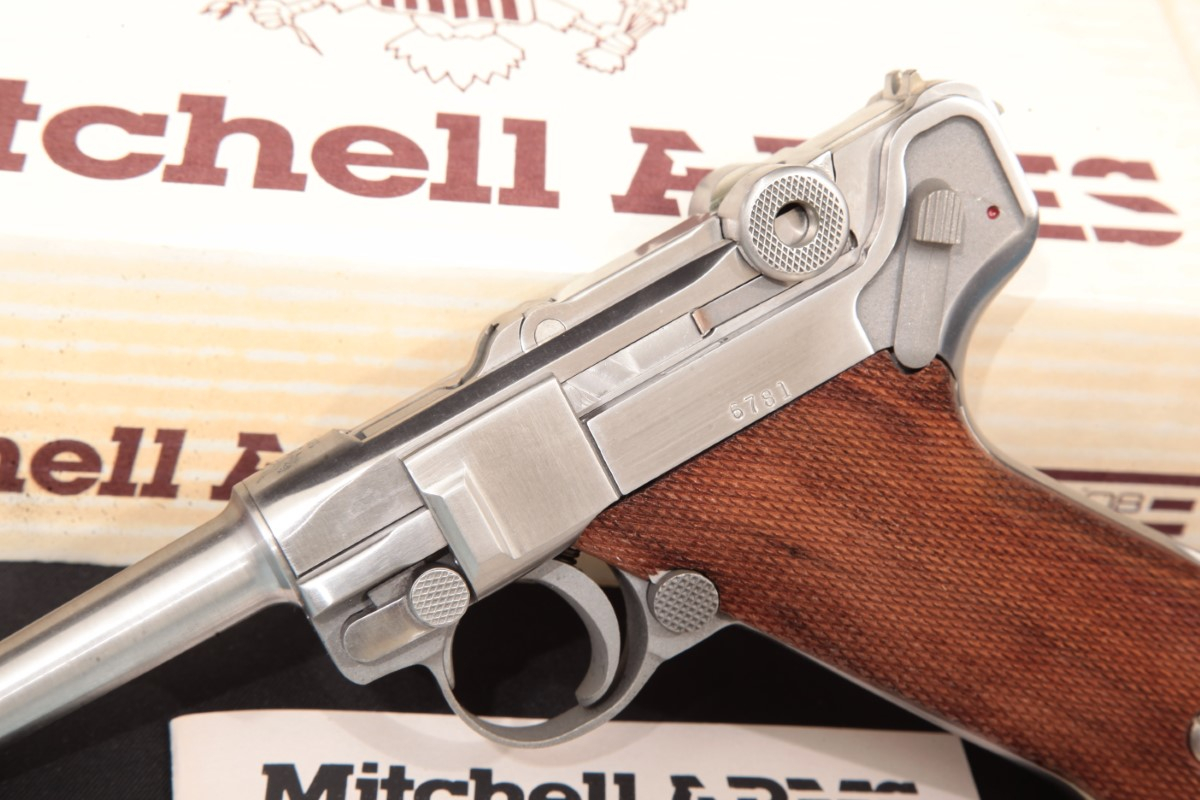 Mitchell Arms Spm Model American Eagle Luger, Stainless 4 Sa Semi ...